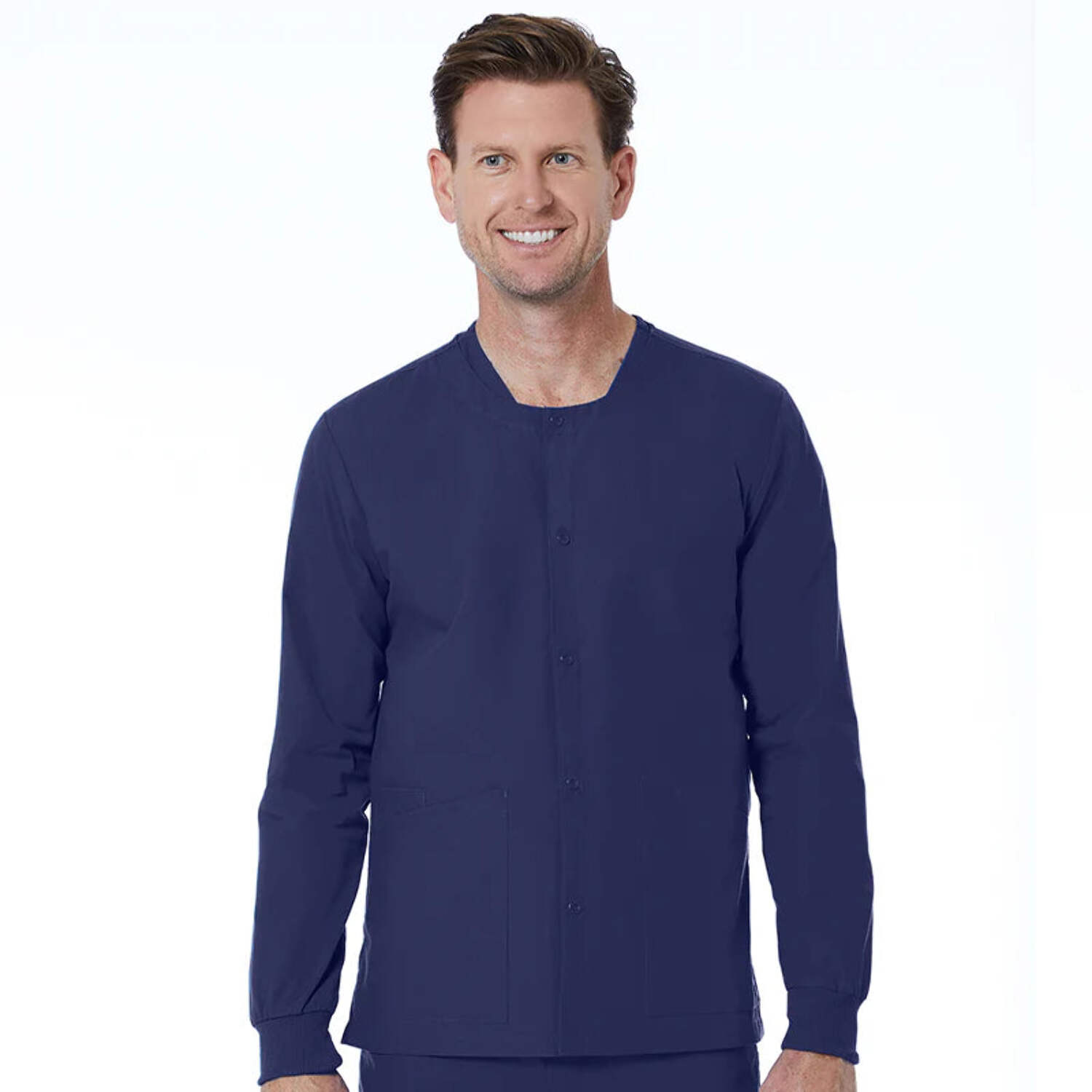 Maevn Red Panda Unisex Snap Scrub Jacket - Walmart.com