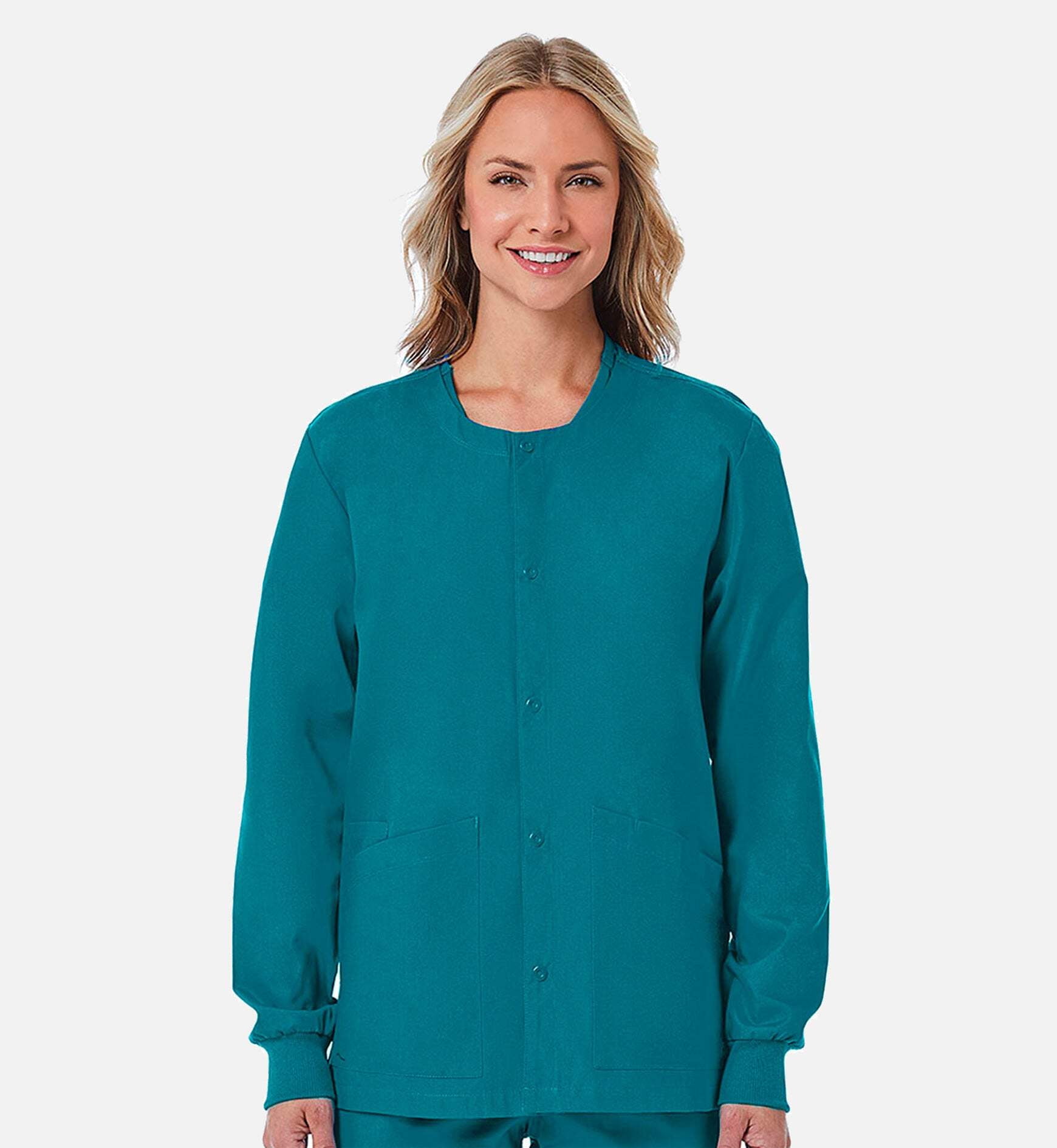 Maevn Red Panda Unisex Snap Scrub Jacket - Walmart.com