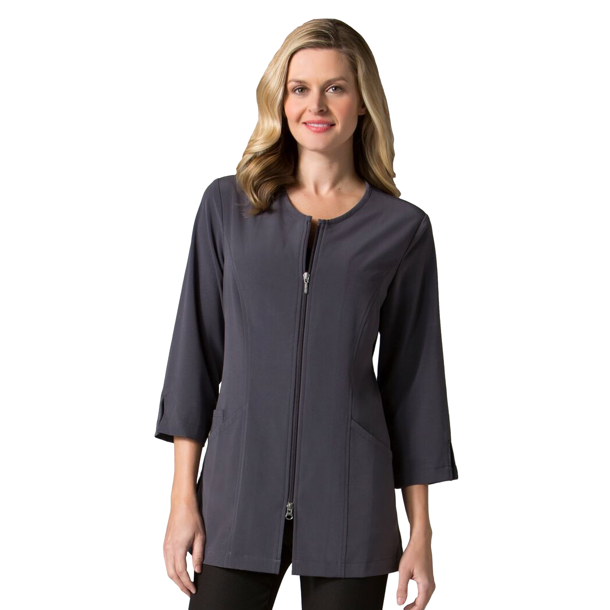 Maevn Smart Lab Coats - Ladies 3/4 Sleeve Lab Jacket - Walmart.com