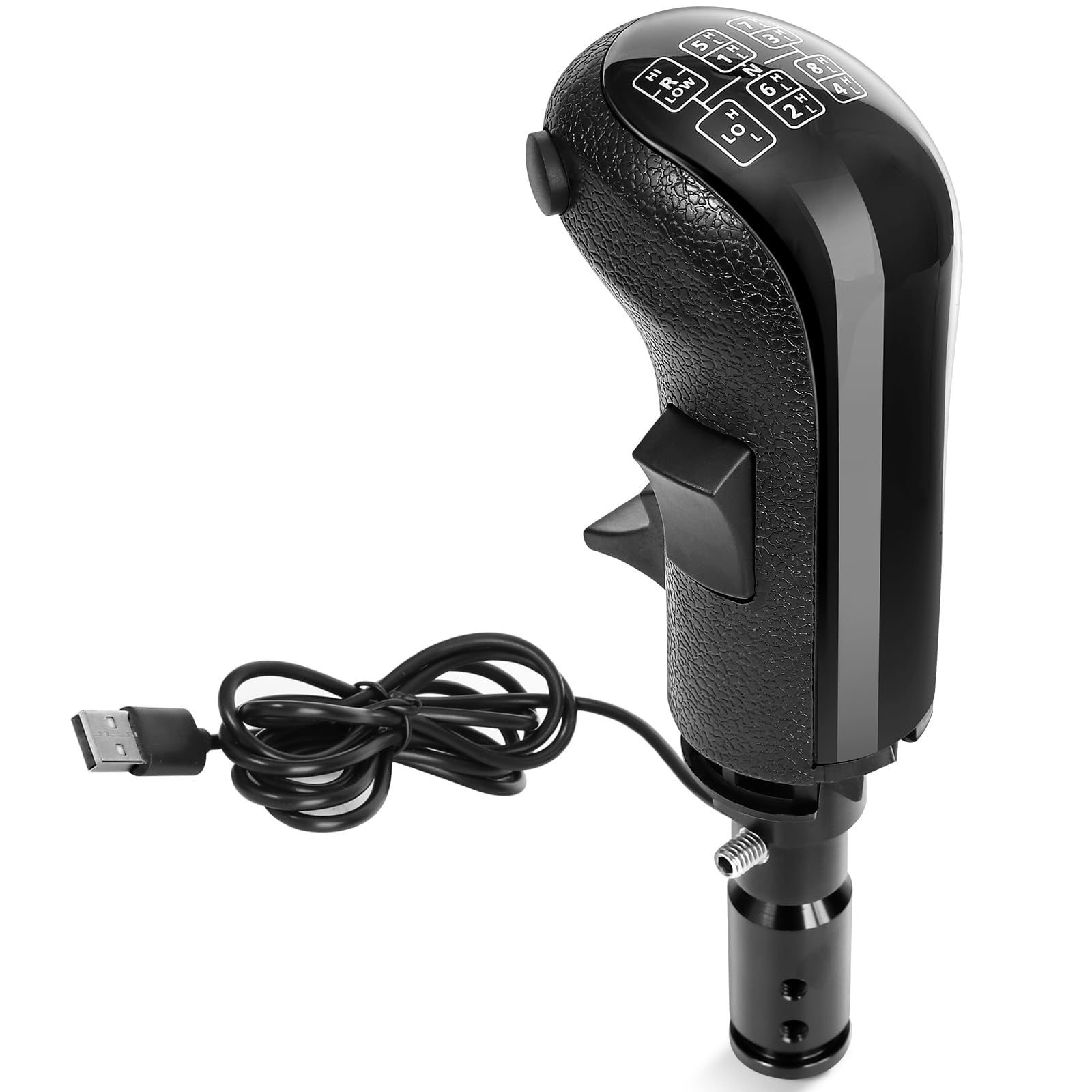 Maeysiph USB American truck simulator shifter,PC Gearshift Knob Fit for ...