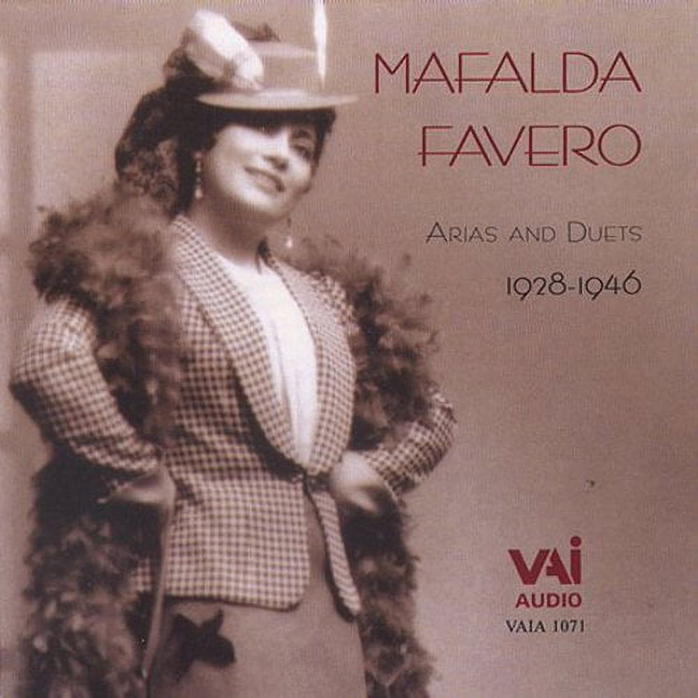 Mafalda Favero - Mafalda Favero: Arias & Duets - Music & Performance ...