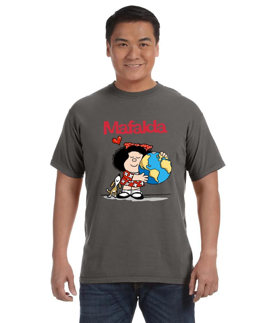 Mafalda Love Earth Comic Strip Quino Argentinian Cartoon Character ...