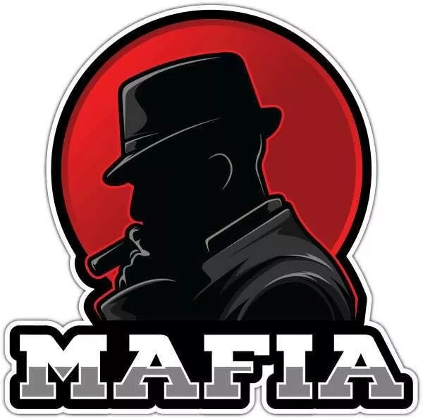 Mafia Gangster Gang Criminal Crime Car Window Stickerphone Decal Water ...