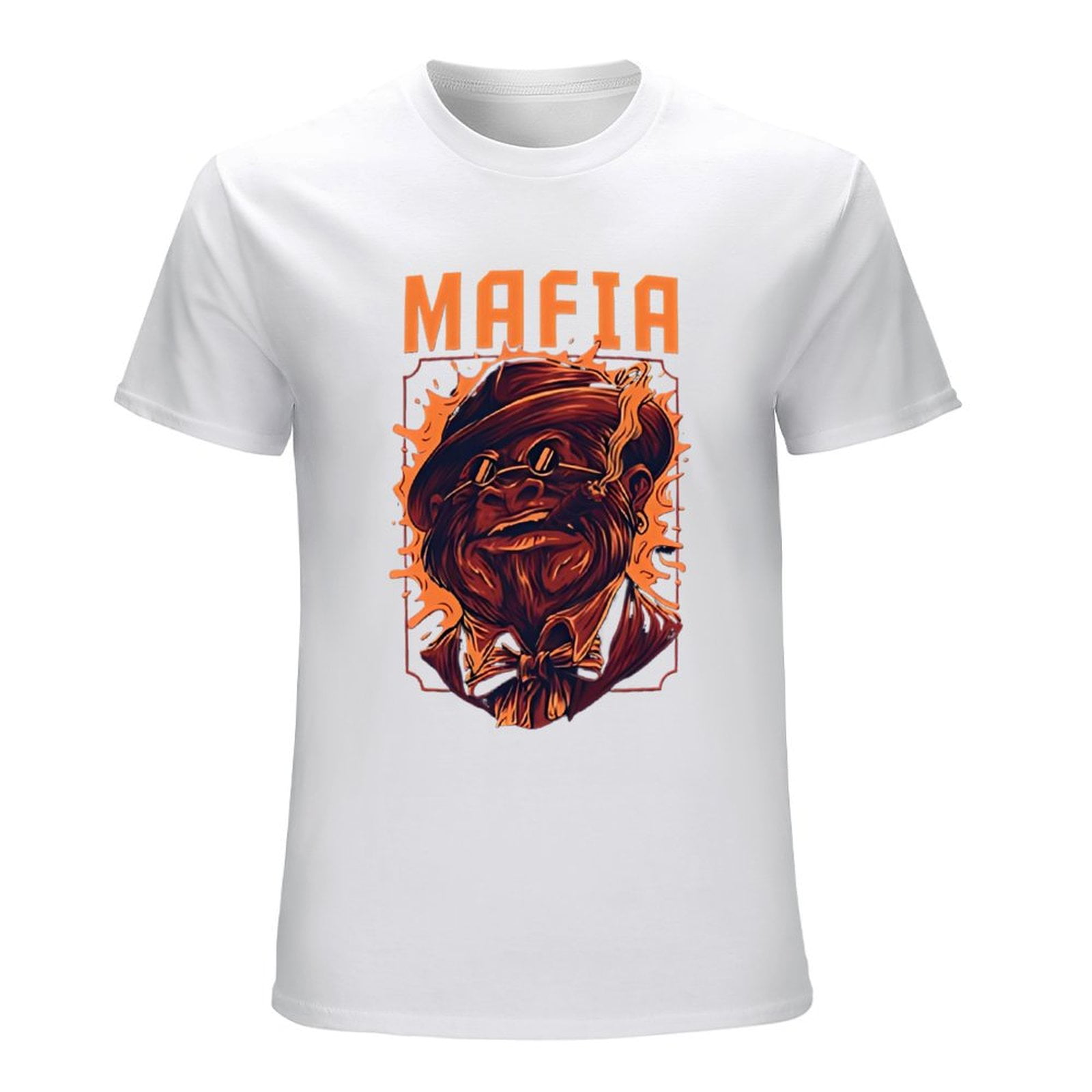 Mafia Remastered T-Shirt Retro Gangster Mobster Design Tee - Walmart.com