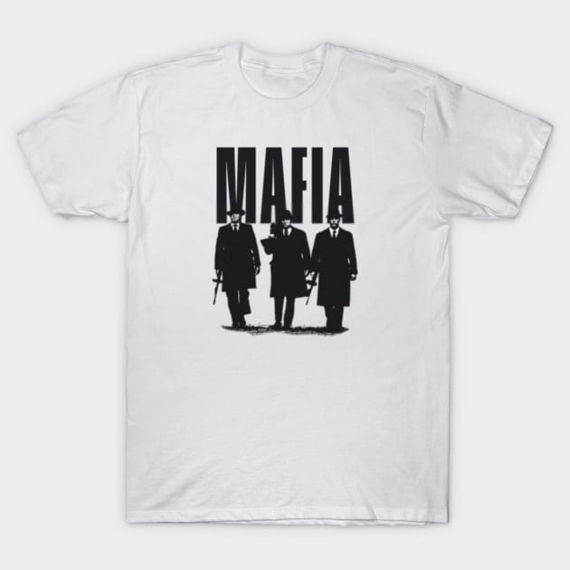 Mafia Simple Text Design Funny Mobster Movie Fan Italian Pride Gag ...