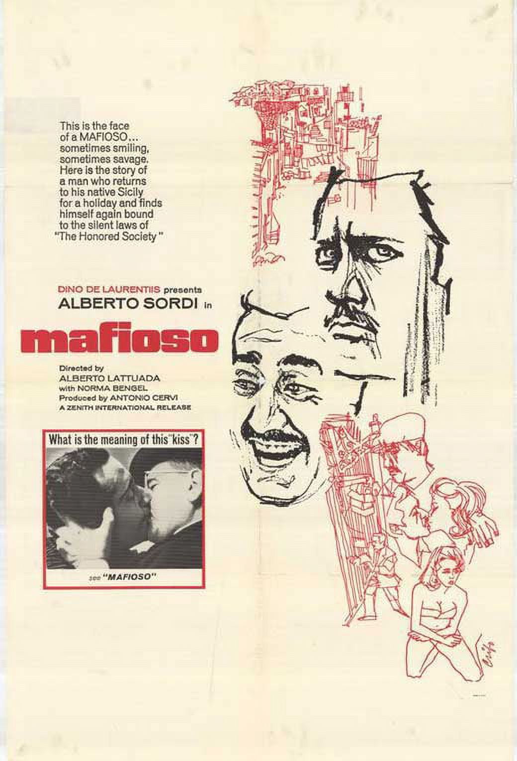 Mafioso - movie POSTER (Style A) (27" x 40") (1965) - Walmart.com