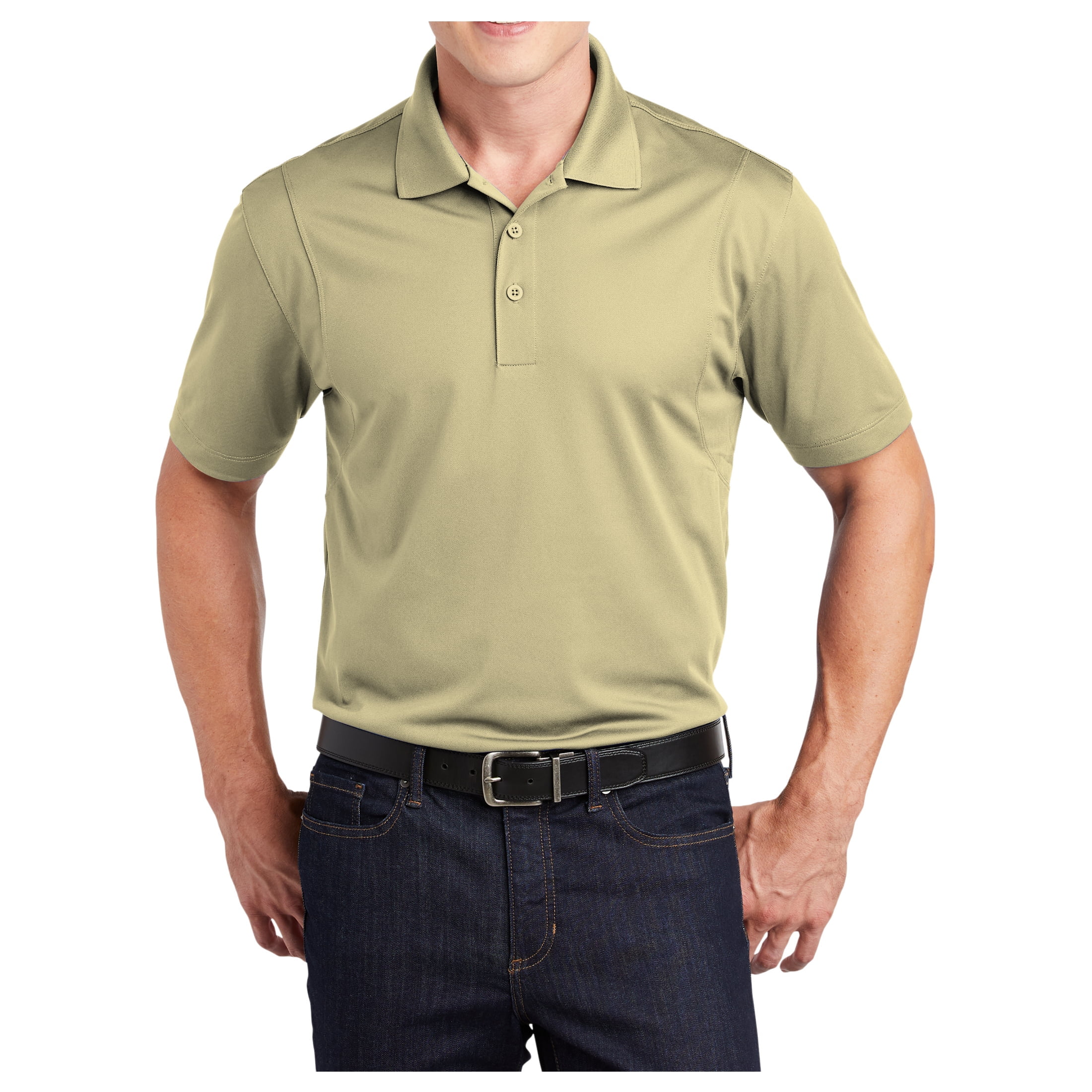 Mafoose Mens Polyester Micropique Sport-Wick Polo Shirt Vegas Gold 6X ...