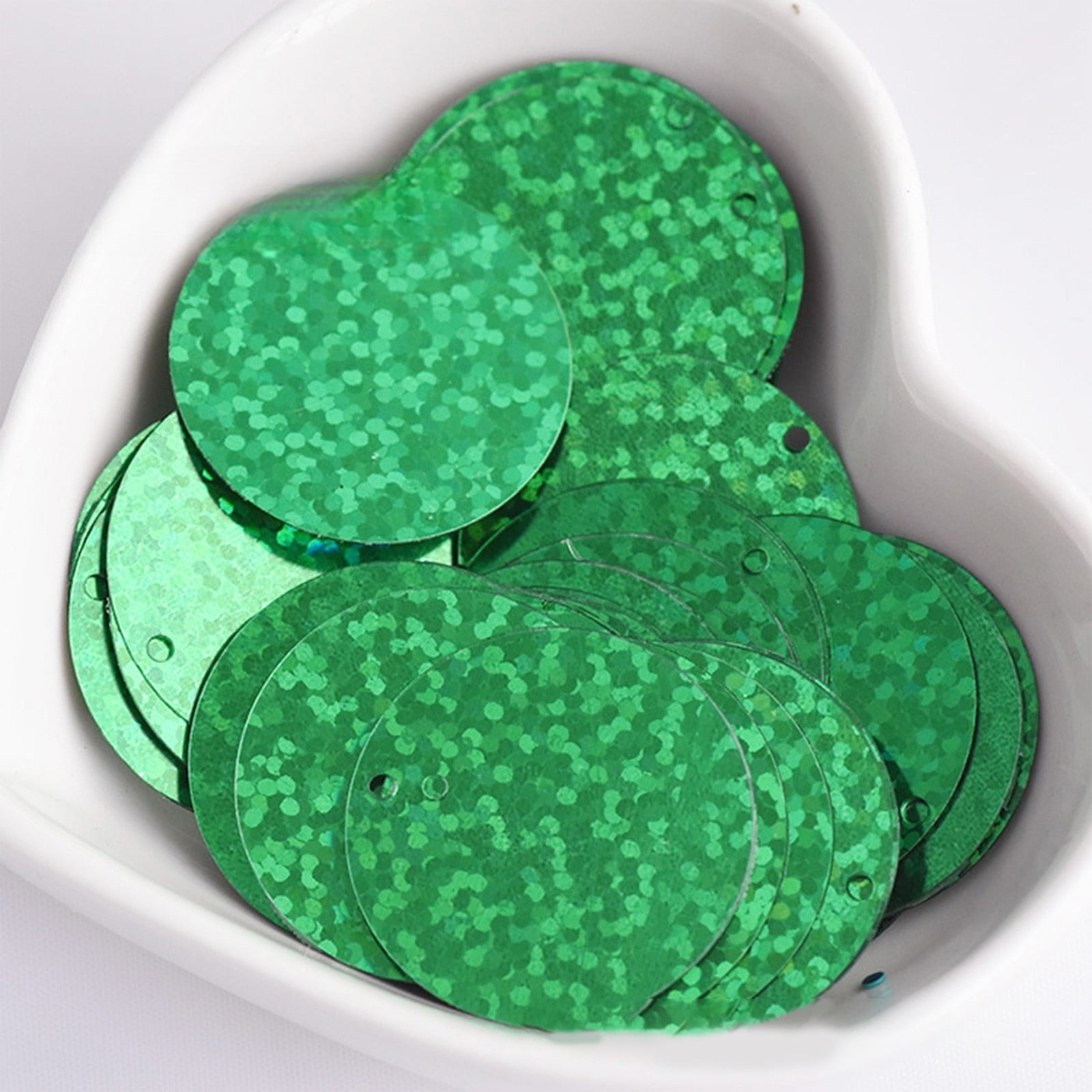 Mafushad Room Decor 10g Large Round Sequins 30mm PVC Flat Sequins ...