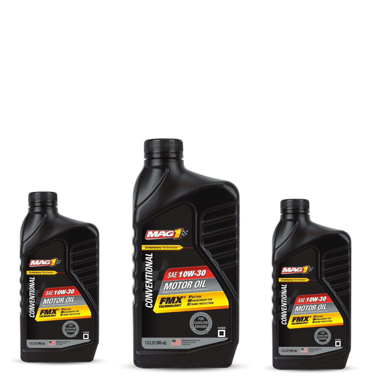 Mag 1 61648 Conventional 10W-30 Motor Oil Pack of 3 - Walmart.com
