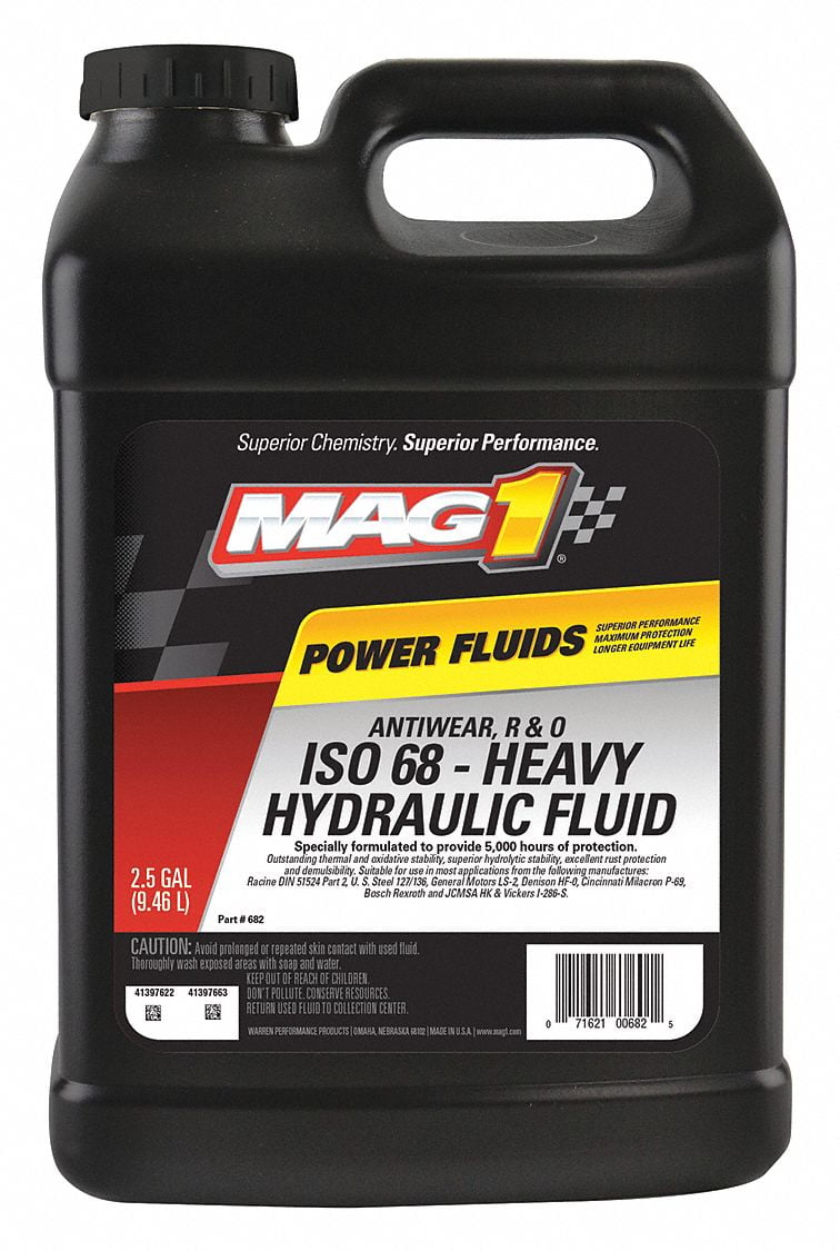 Mag 1 Hydraulic Oil,Mag 1 AW,ISO 68,3 gal,Jug MAG00682 - Walmart.com