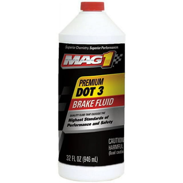 Mag 1 QT Dot 3 Premium Brake Fluid Provides An Extra Margin Of Safety ...