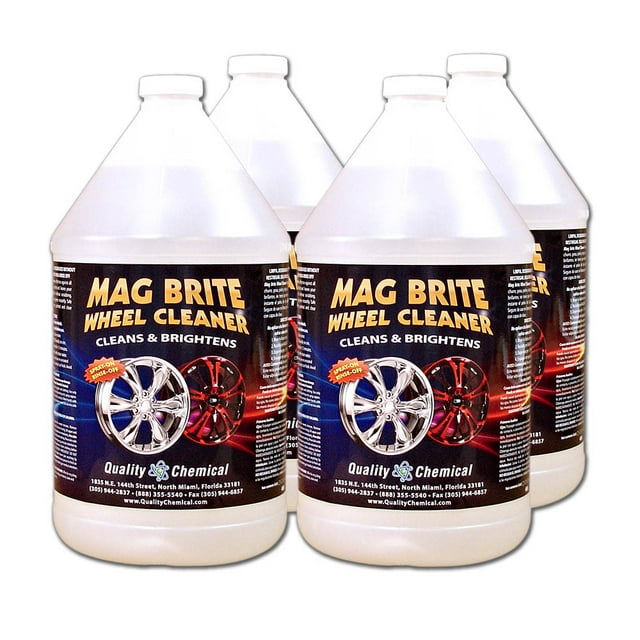 Mag Brite Acid Wheel Cleaner, Rim Brightener, Automotive Degreaser ...