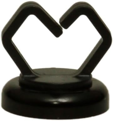Mag Daddy 1/2 Inch Black Magnetic Cable Holder, Strong Polymer Cable ...