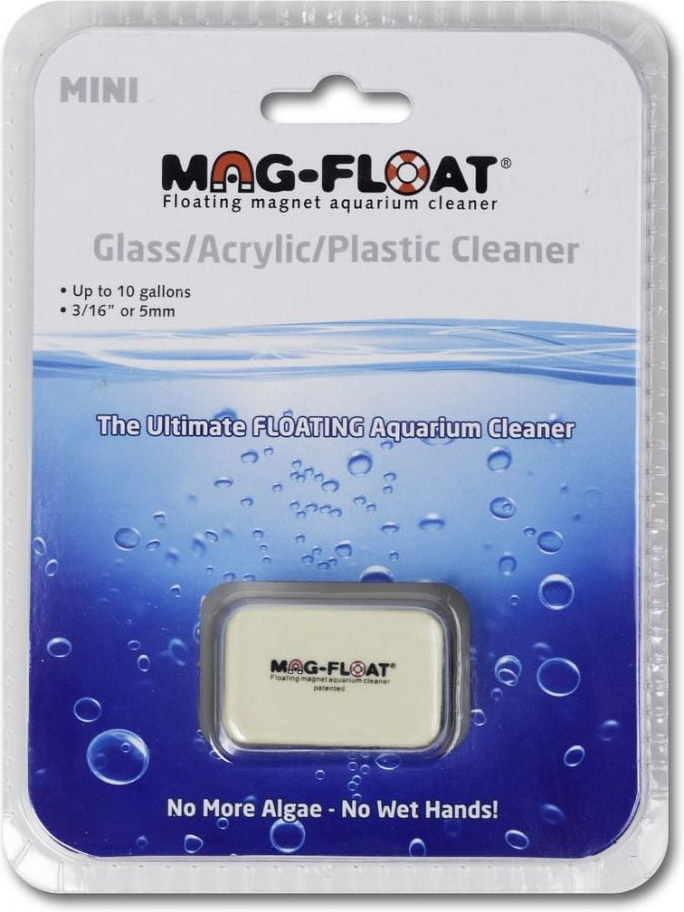 Mag Float Floating Magnetic Aquarium Cleaner - Acrylic [Aquarium ...