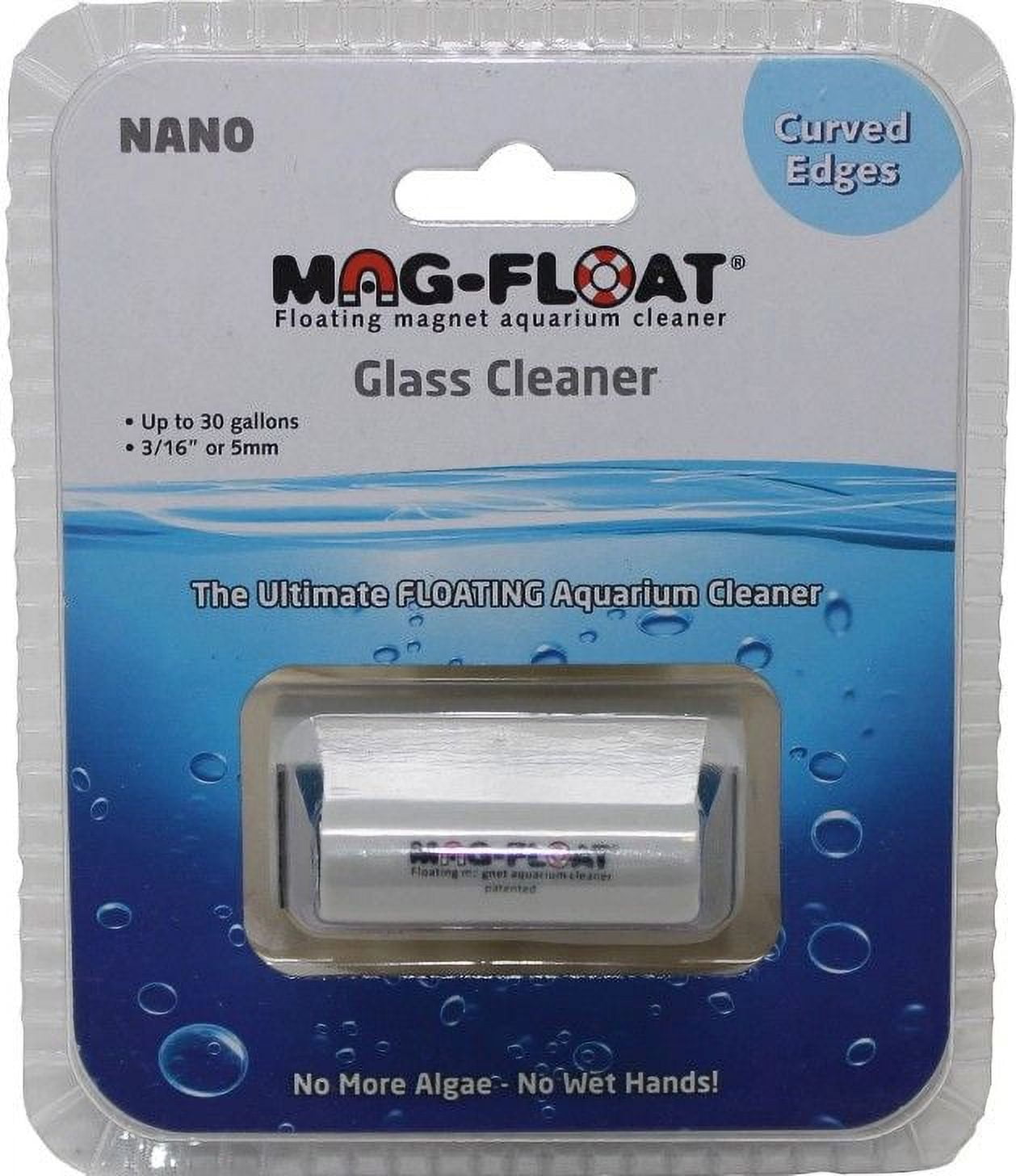 Mag Float Floating Magnetic Aquarium Cleaner - Glass [Aquarium, Cleaning Pads & Brushes] Nano ...