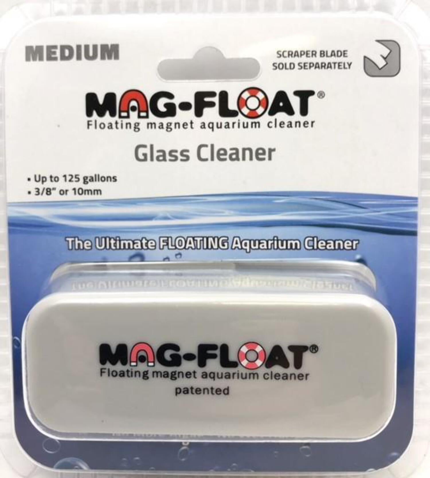 Mag-Float Fish Tank Magnet Cleaner, Medium, for Aquariums Up to 125 ...