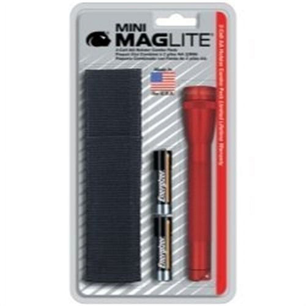 Mag-Lite M2A03H AA MINI RED HOLSTER COMBO PACK W/2AA BATTE - Walmart.com