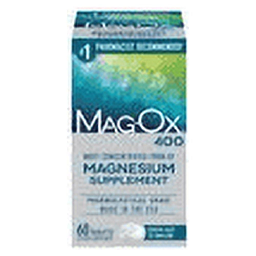 Mag-Ox 400Â® Magnesium Dietary Supplement Tablets 60 Ct Box, 2-Pack ...