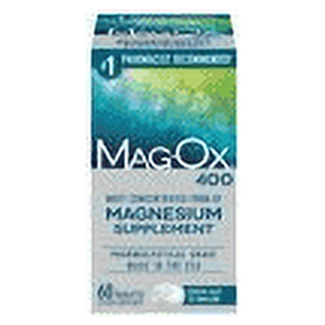Mag-Ox 400Â® Magnesium Dietary Supplement Tablets 60 Ct Box, 2-Pack ...