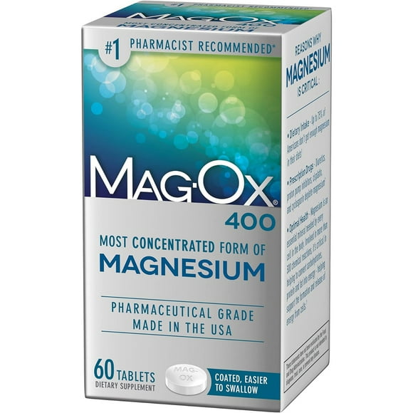 400 mg Magnesium Oxide Supplements