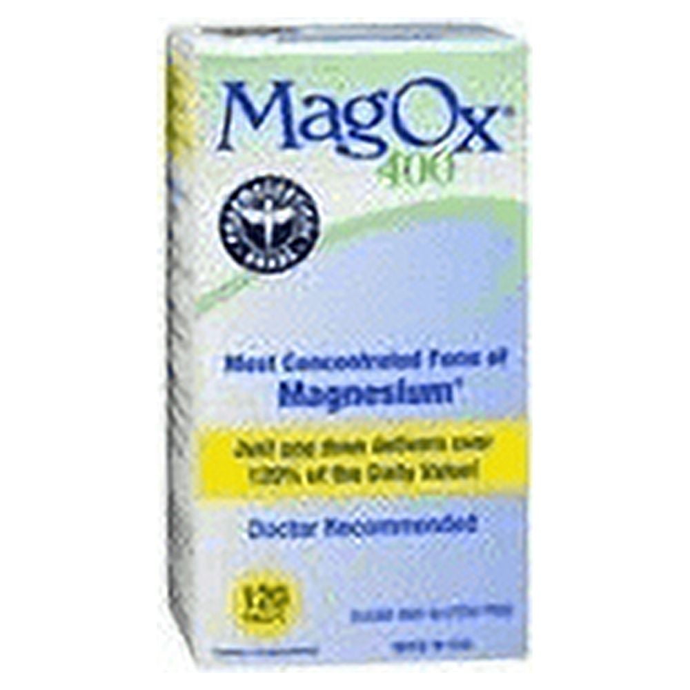 Mag-Ox 400 Magnesium, Tablets 60 Each - Walmart.com