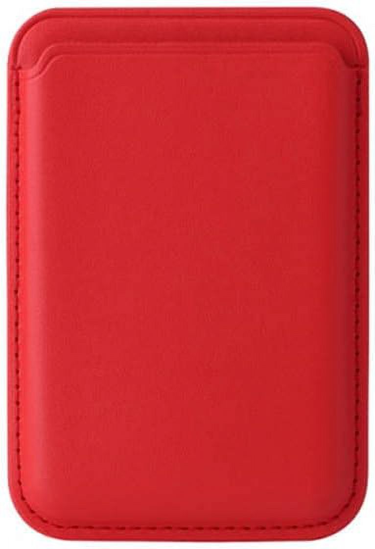 Mag-Safe Wallet/Card Holder in Vegan Leather- Compatible with iPhone 12 ...