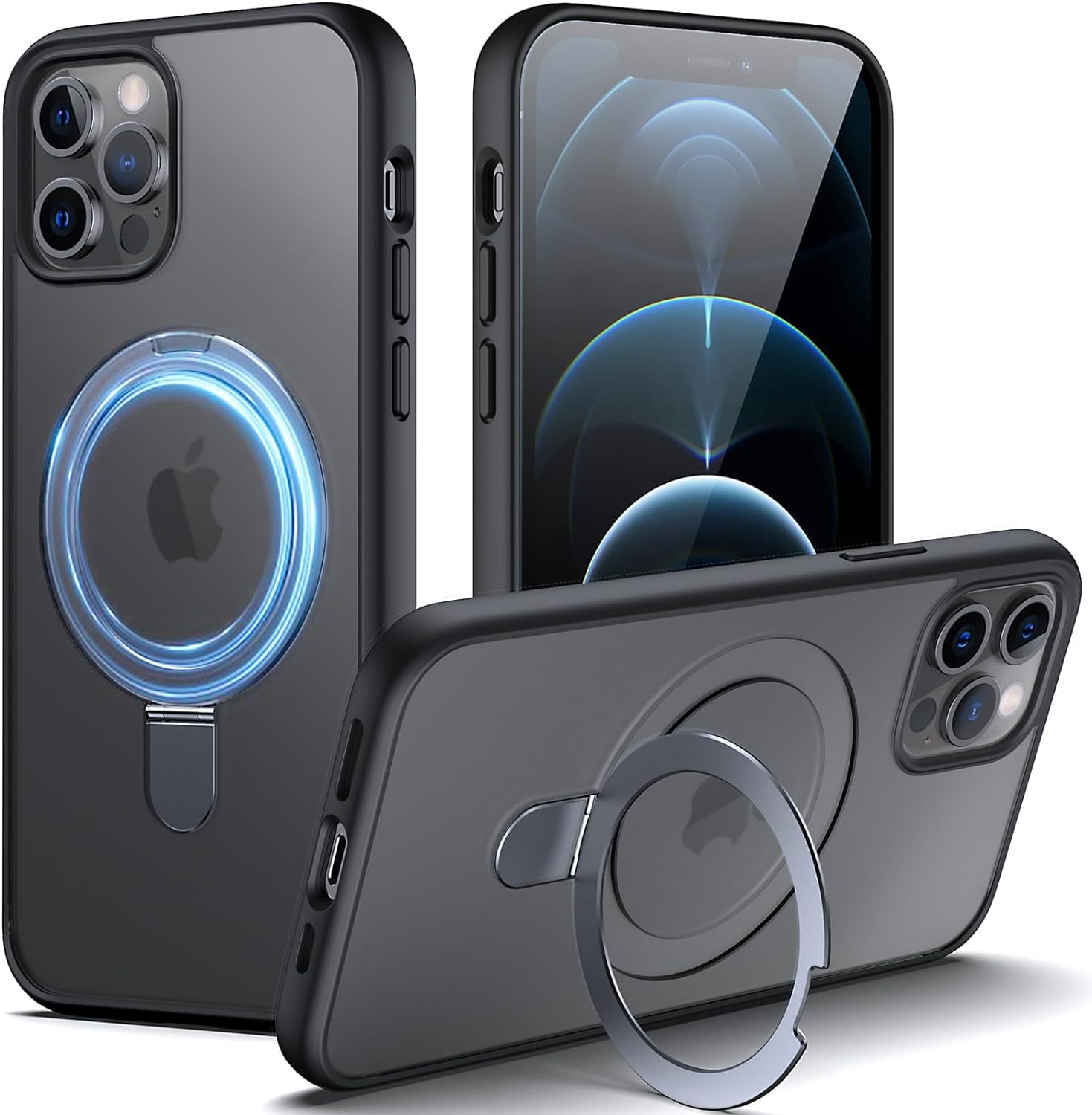 Mag-Stand Designed for iPhone 12 Pro Max Case, 2023 Upgraded [All-in-1 ...