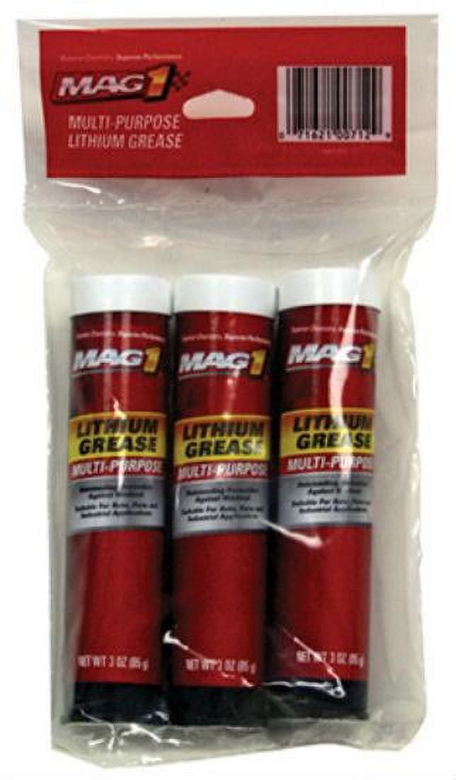 Mag1 MG610003 Multi-Purpose Lithium Grease, 3 Oz, 3-Pack, Each ...