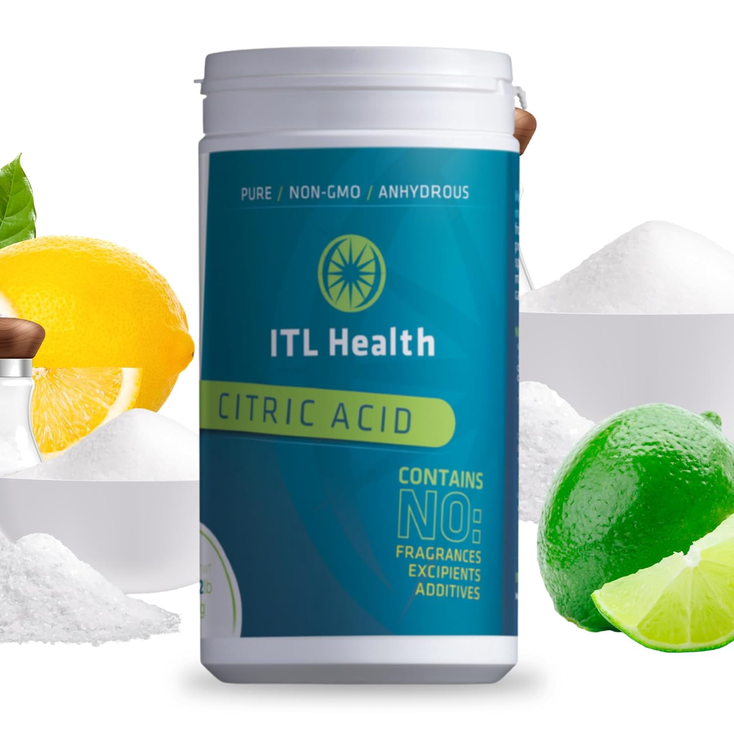 Mag365 | Itl Health | Non-Gmo Food-Grade Citric Acid | Multi-Purpose ...