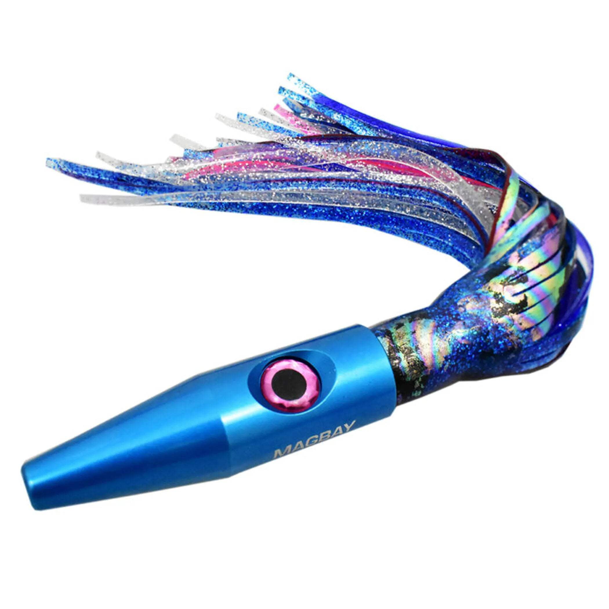 MagBay Lures High Speed Wahoo Lure Plomerito Iridescent Blue Flying ...