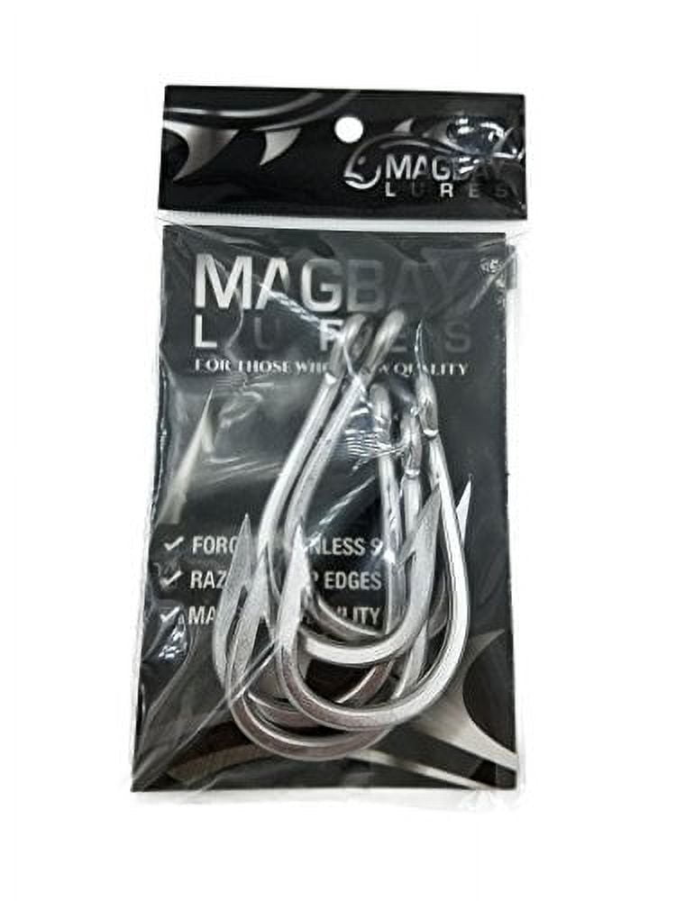 MagBay Lures Multi-Size Big Game Trolling Hooks - 5 Pack (8/0 ...