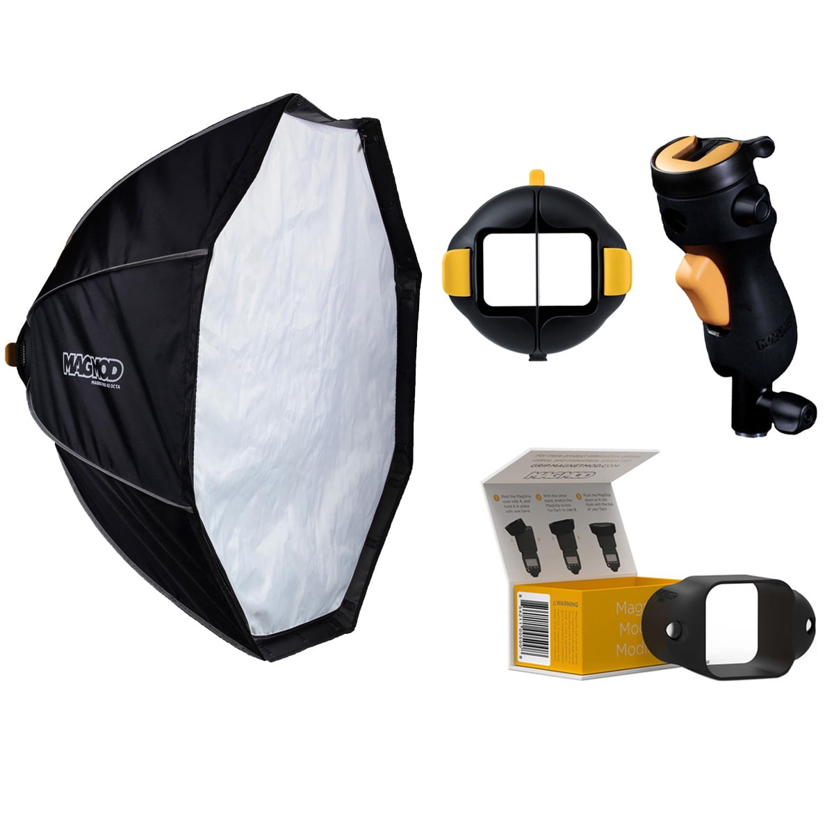 MagMod MagBox Pro 42" Octa Softbox Bundle With MagRing 2, MagShoe 2 ...