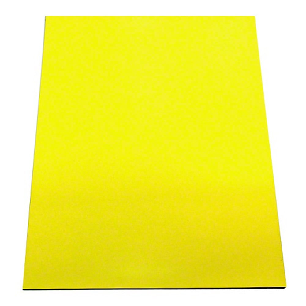 MagFlex® A4 Flexible Matt Yellow Magnetic Sheet (1 Sheet) - Walmart.com