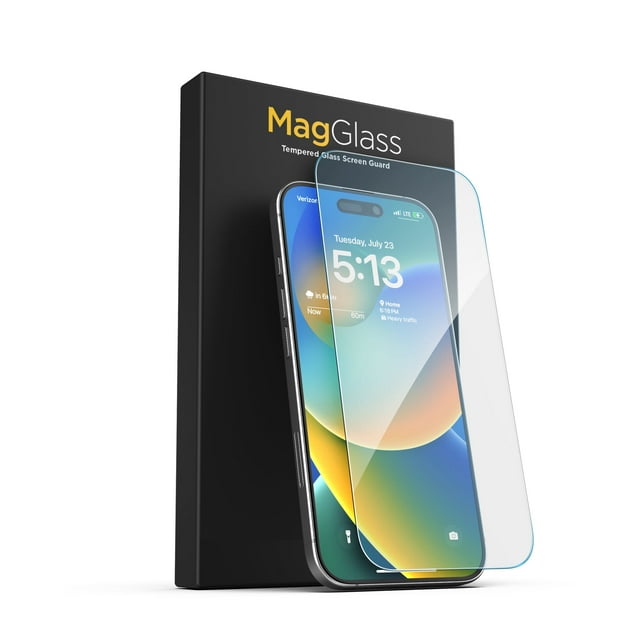 MagGlass Blue-Light Screen Protector for iPhone 16 Plus- Bluelight ...