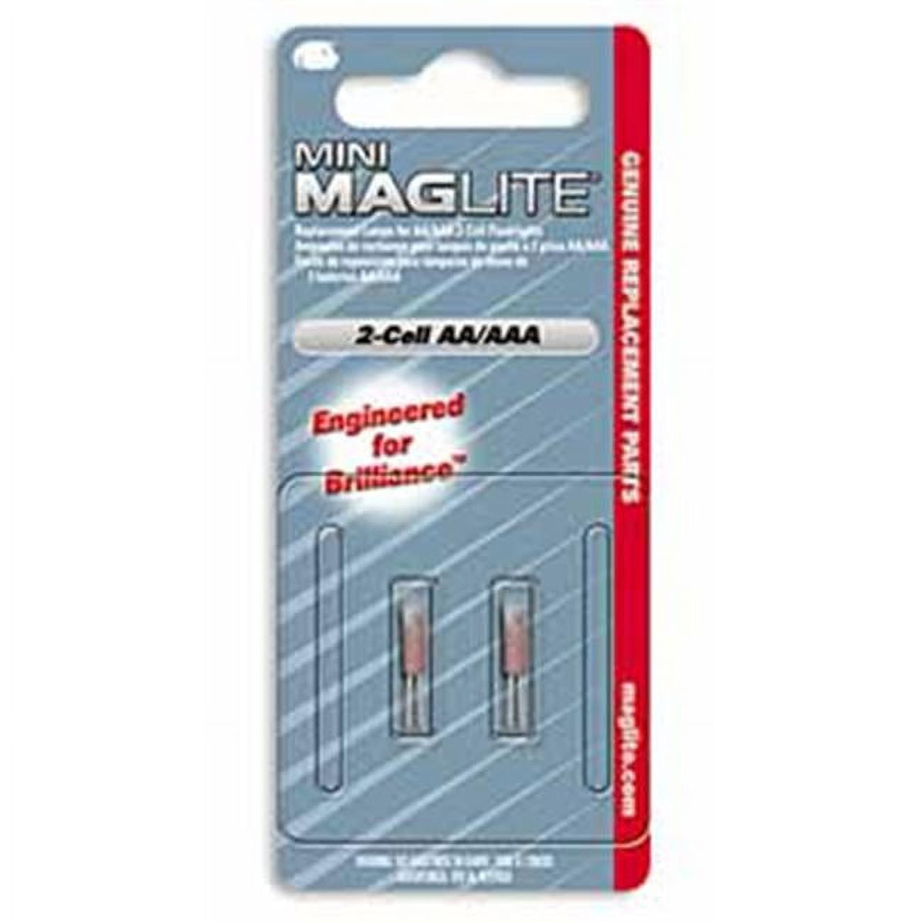MagLITE MAGLM2A001 Replacement Mini-Mag AA Bulbs- 2 Pack - Walmart.com