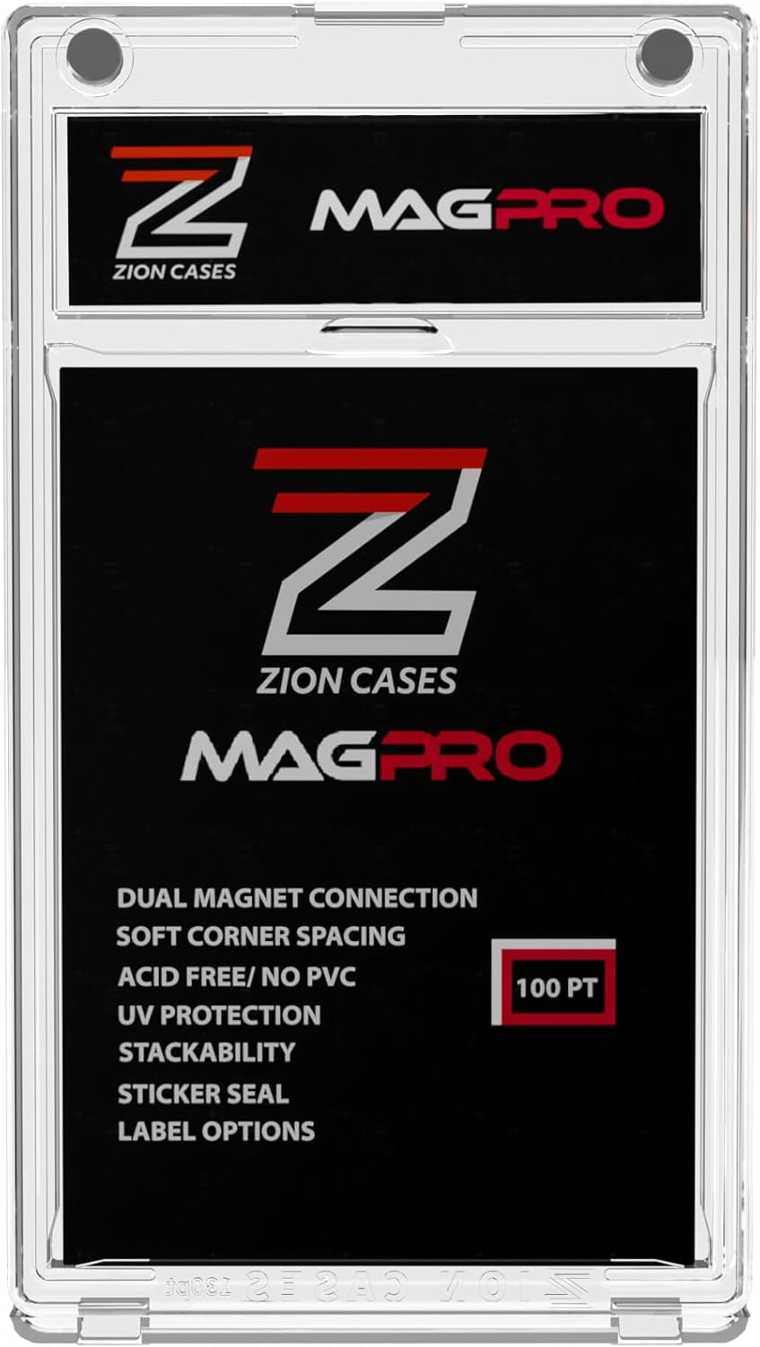 MagPro 100PT Magnetic Card Holder; Duel Magnet Card Case for Secure Holding Strength to Guard ...