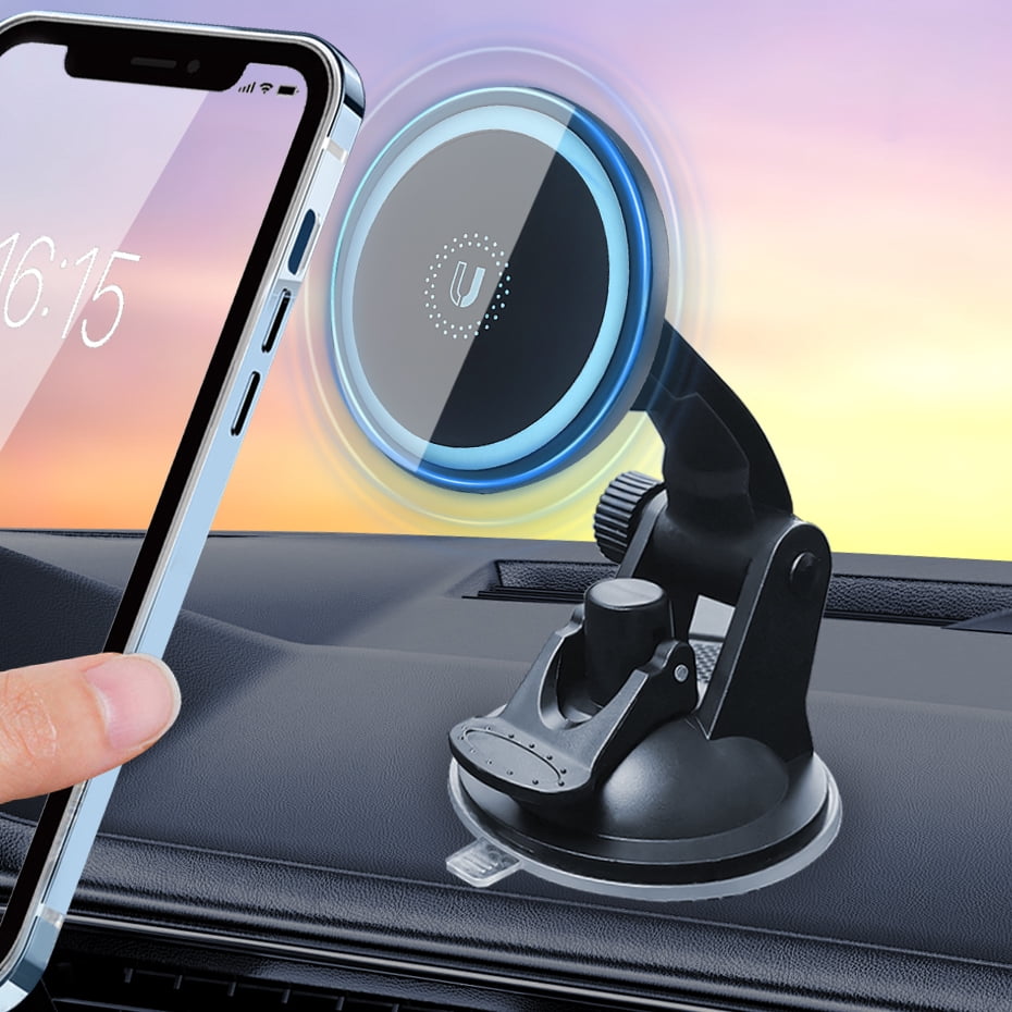 MagSafe Car Phone Holder Mount Magnetic Phone Holder Universal Stand ...