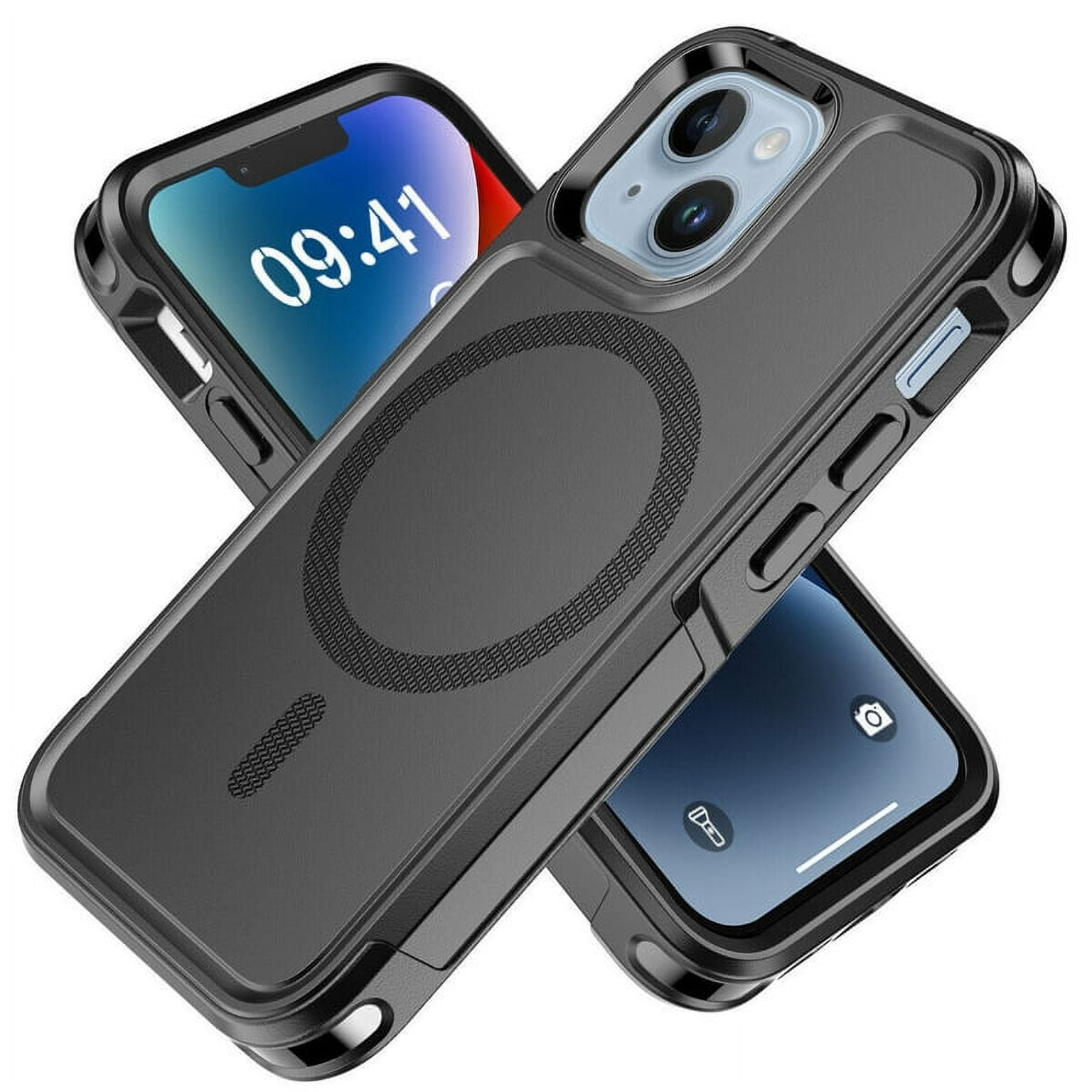 MagSafe Case For Apple iPhone 14 Plus Case Shockproof Heavy Duty Rugged ...