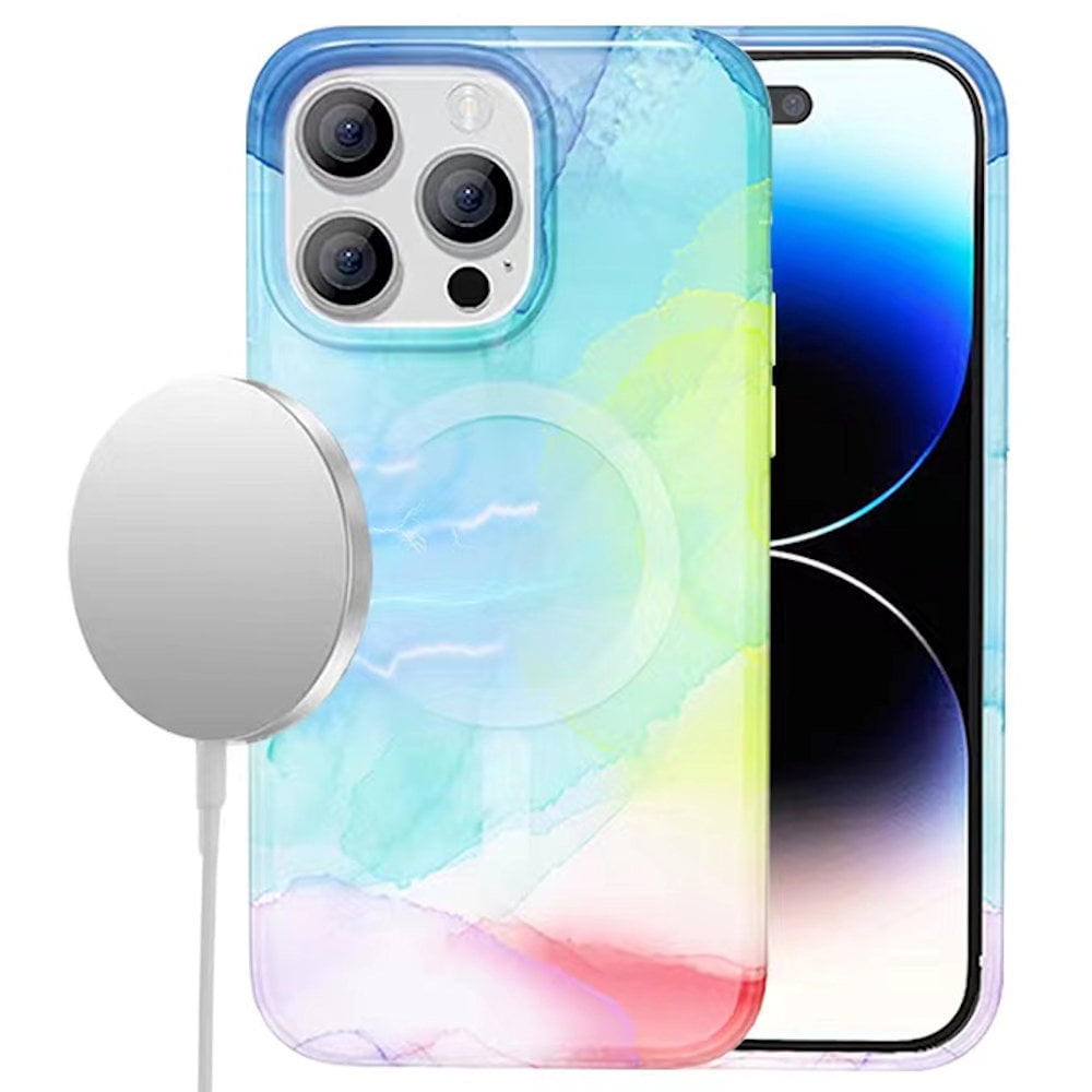 MagSafe Compatible Hydrographic Case for iPhone 13 Pro Max - Multi ...