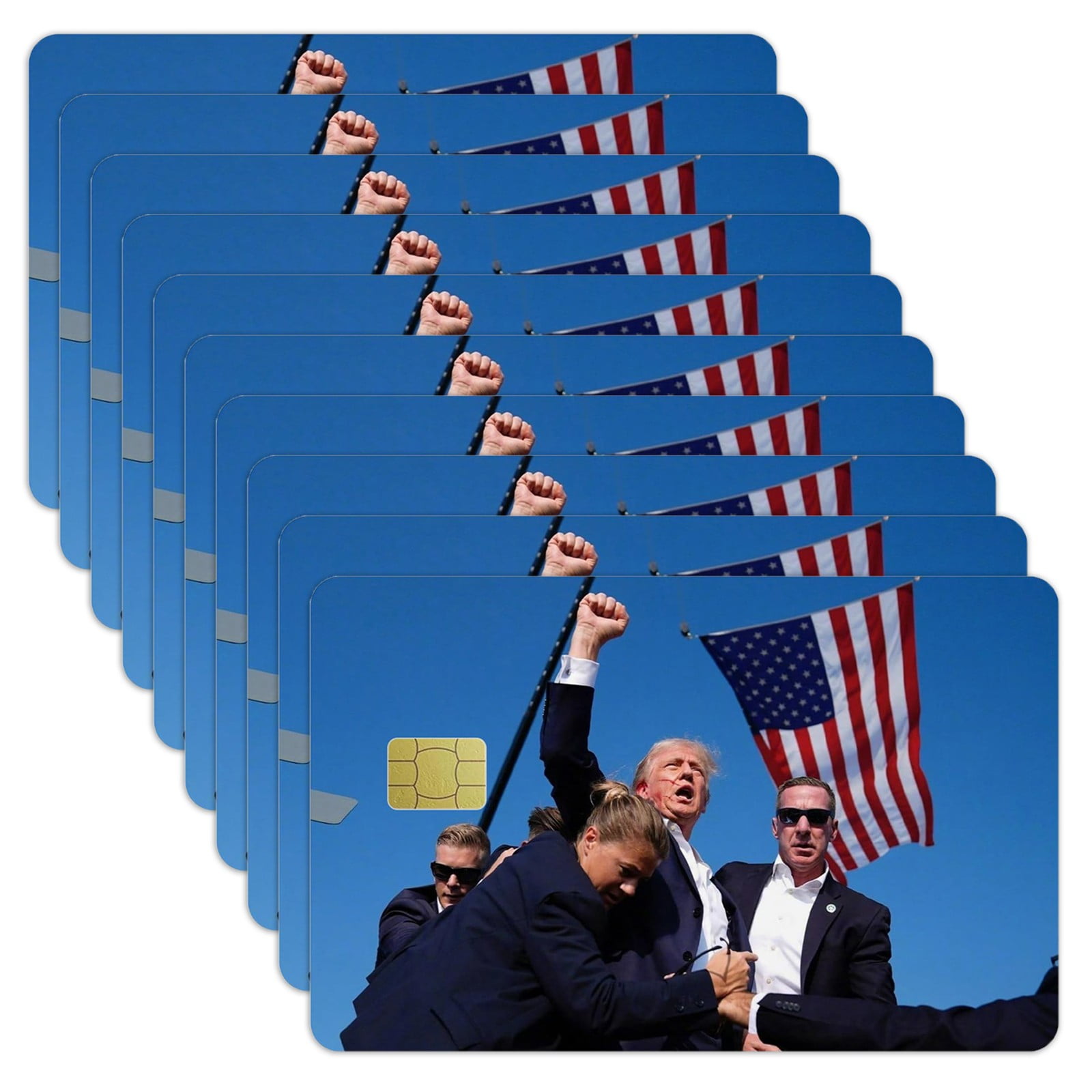 Maga Custom Credit Card Skin Debit Card Stickers, Personalized Credit ...