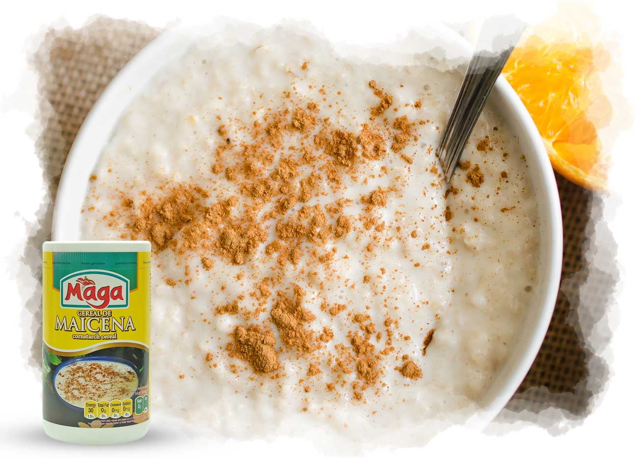 Maga Instant Cornstarch Cereal, Creamy, Extra Vitamins & Minerals, 16 ...