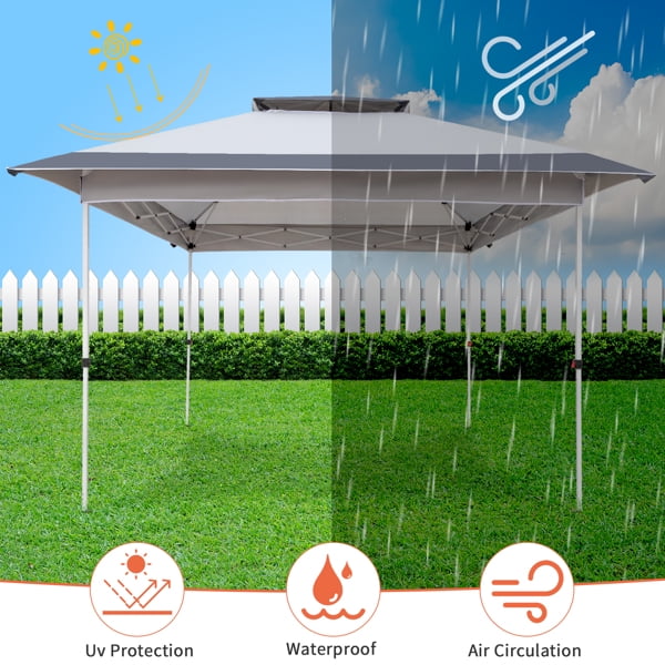 Magace pop-up gazebo,12' x 12' Outdoor Pop-up Canopy - Walmart.com