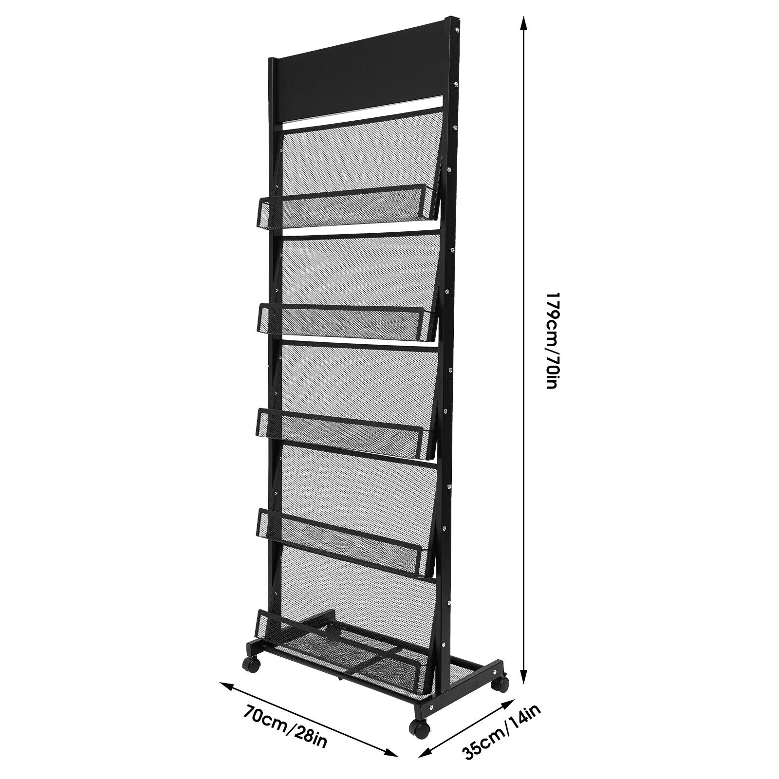 Magazine Display Stand for Trade Show Display Stand Rack with 4 ...