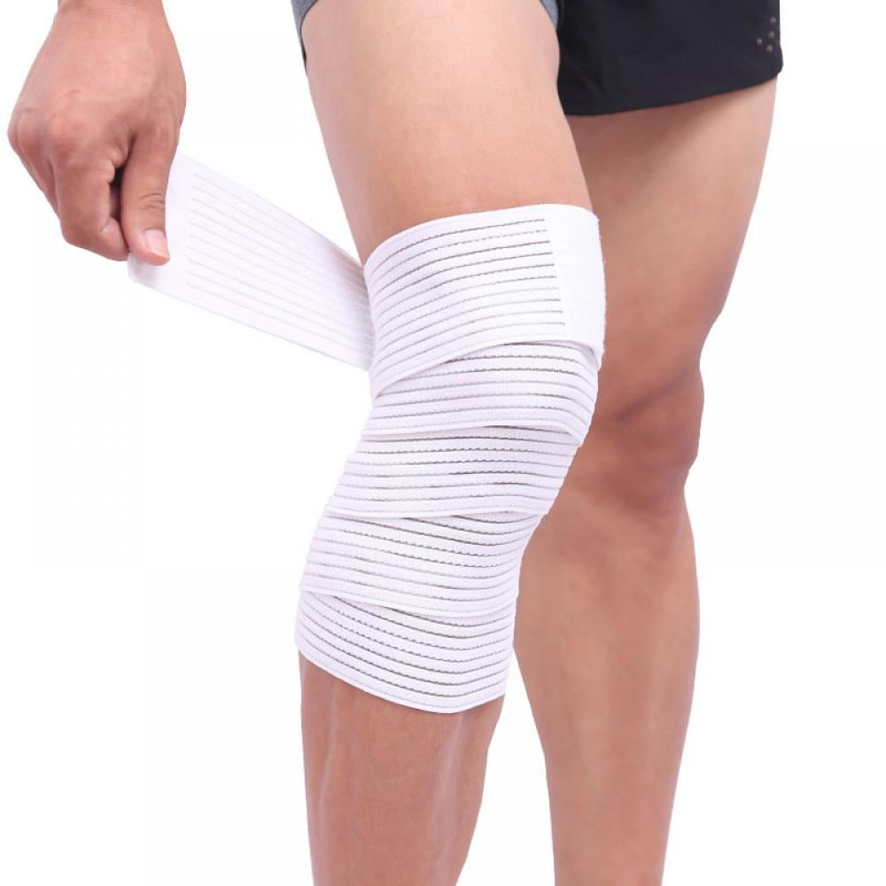 Magazine Elastic Knee Compression Bandage Wraps – Straps Support for ...