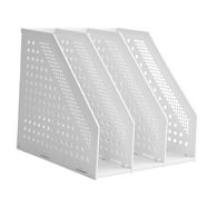 Deli Collapsible Plastic Book Document Folder, Desk Organizer with 4 ...