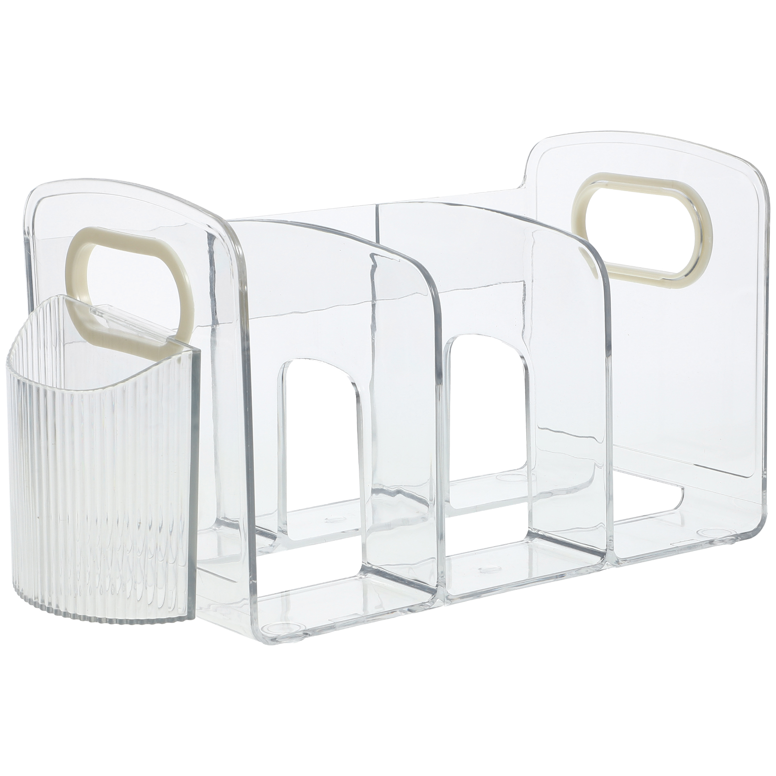 Magazine Holder Desktop Document Rack Table Monitor Stand Shelf Office ...