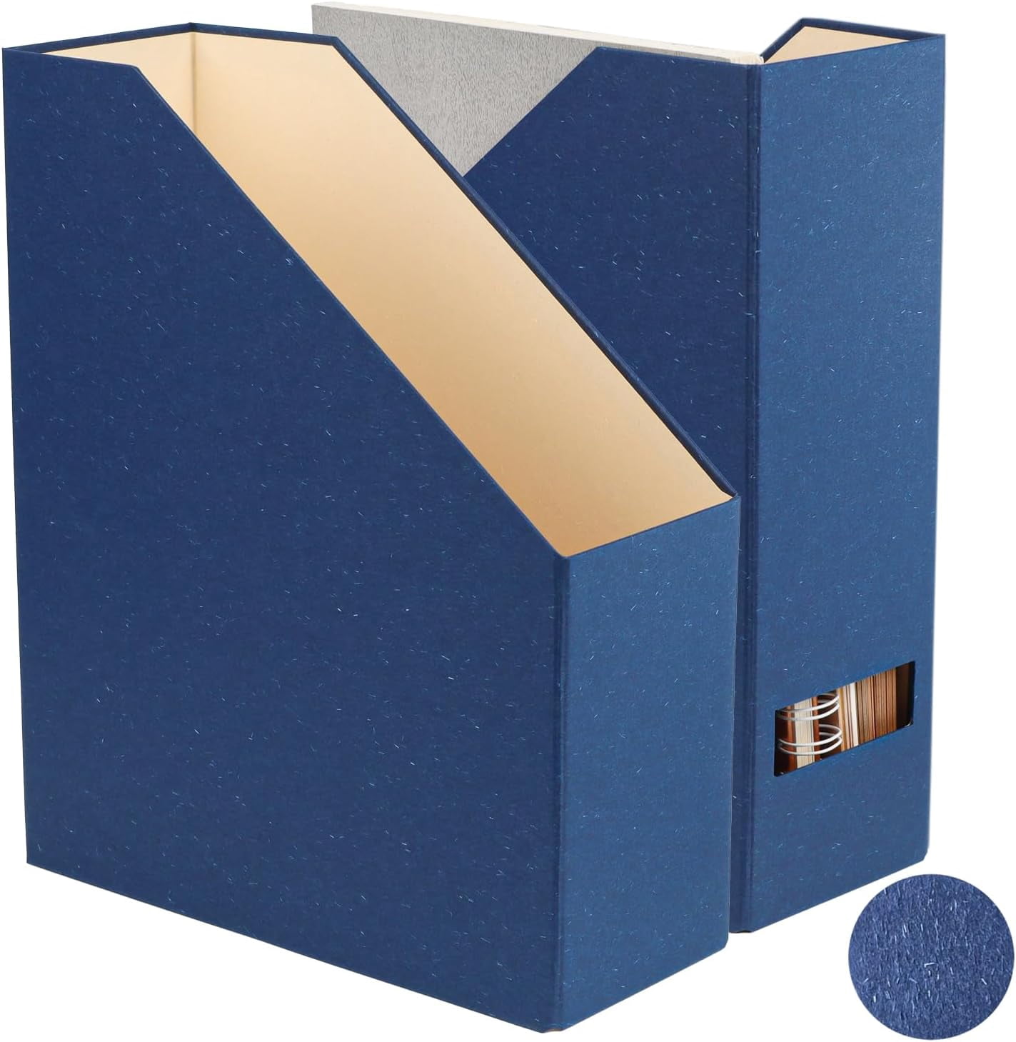 Magazine Holder - File and Desk Organizer, Paperboard Book Organizer ...