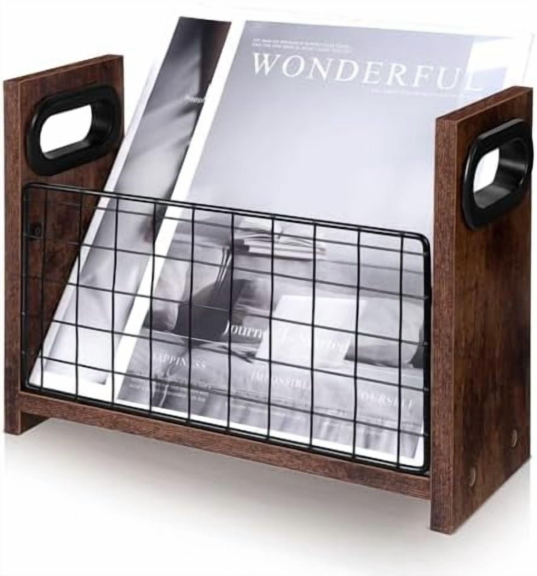 Magazine Holder Magazine Book Holder Slim Magazine Rack Floor Magazine ...