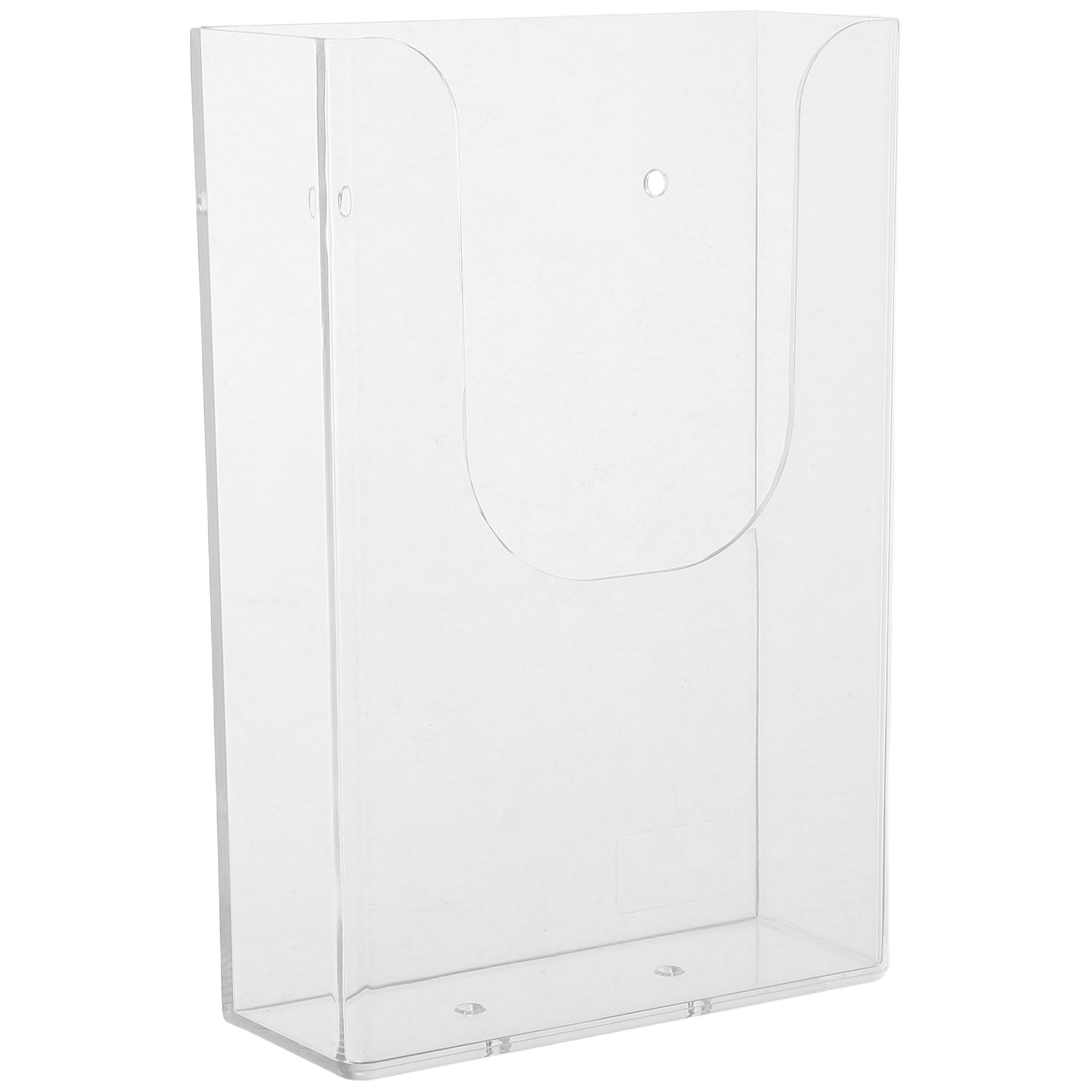 Magazine Holder Office File Organizer Clear Brochures Holder Wall ...