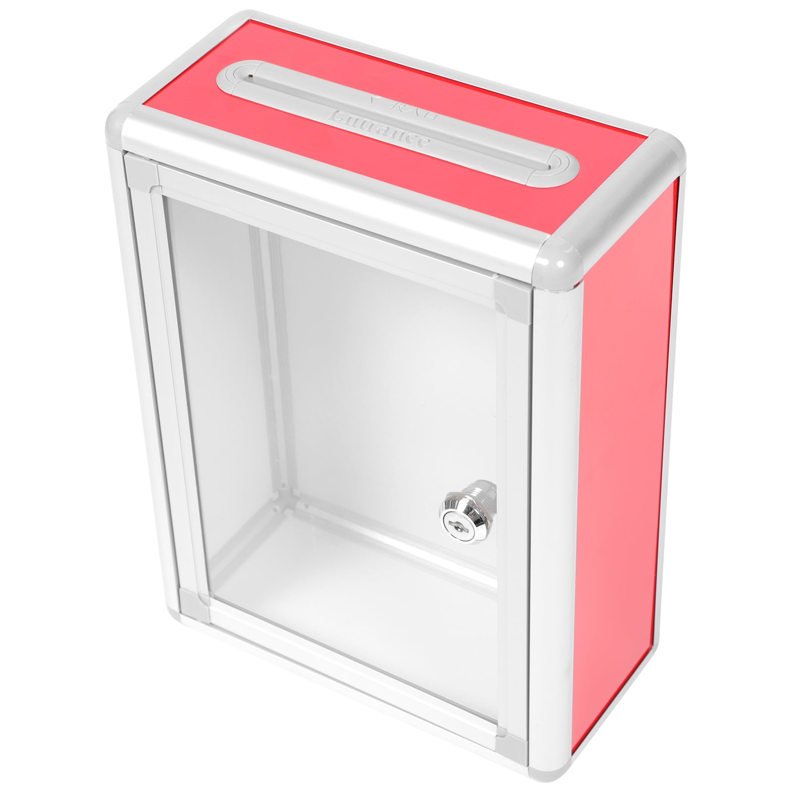 Transparent Post Box Clear Ballot Mailbox for outside Simple Design ...